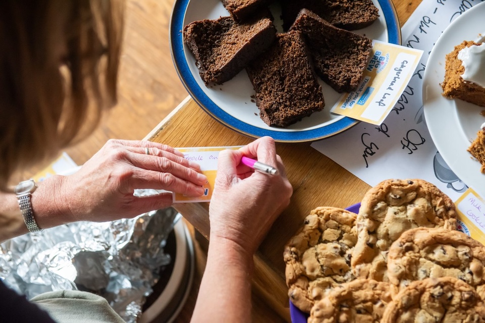 Bake-Off stars on brewing it for Yorkshire cancer research